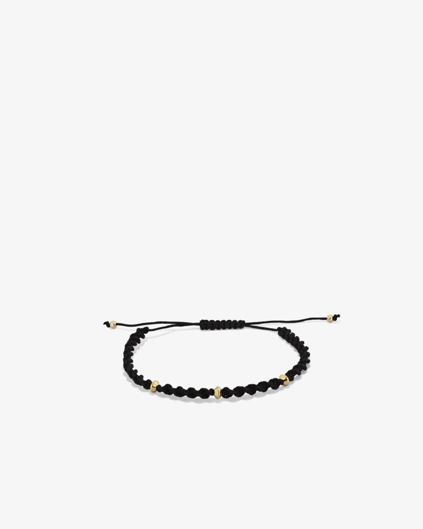 3 Gold Beaded Bracelet – Post